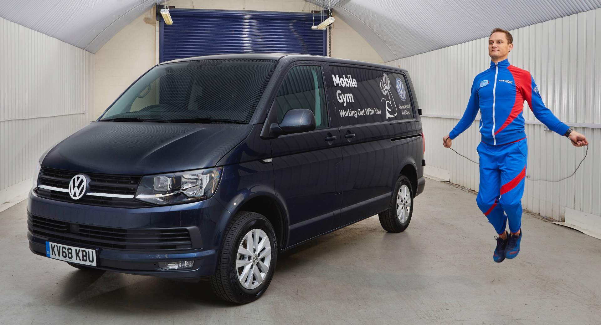 VW Turns Transporter Into A Mobile Gym And You Can Do It Too | Carscoops