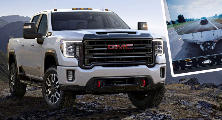 2020 GMC Sierra HD Has Brains, Brawn And 15 Cameras That Let You See ...