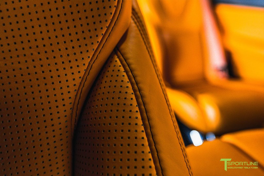 Orange And The All Black: Meet T Sportline’s Widebody Tesla Model X ...