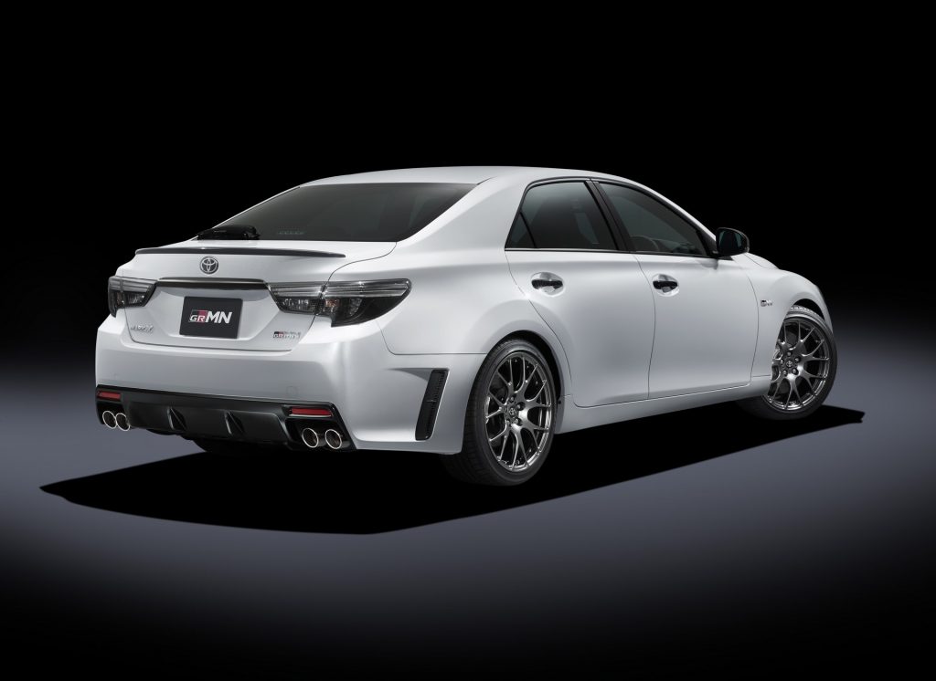 Toyota Mark X GRMN Returns With RWD, 313 HP And Carbon Fiber Roof ...