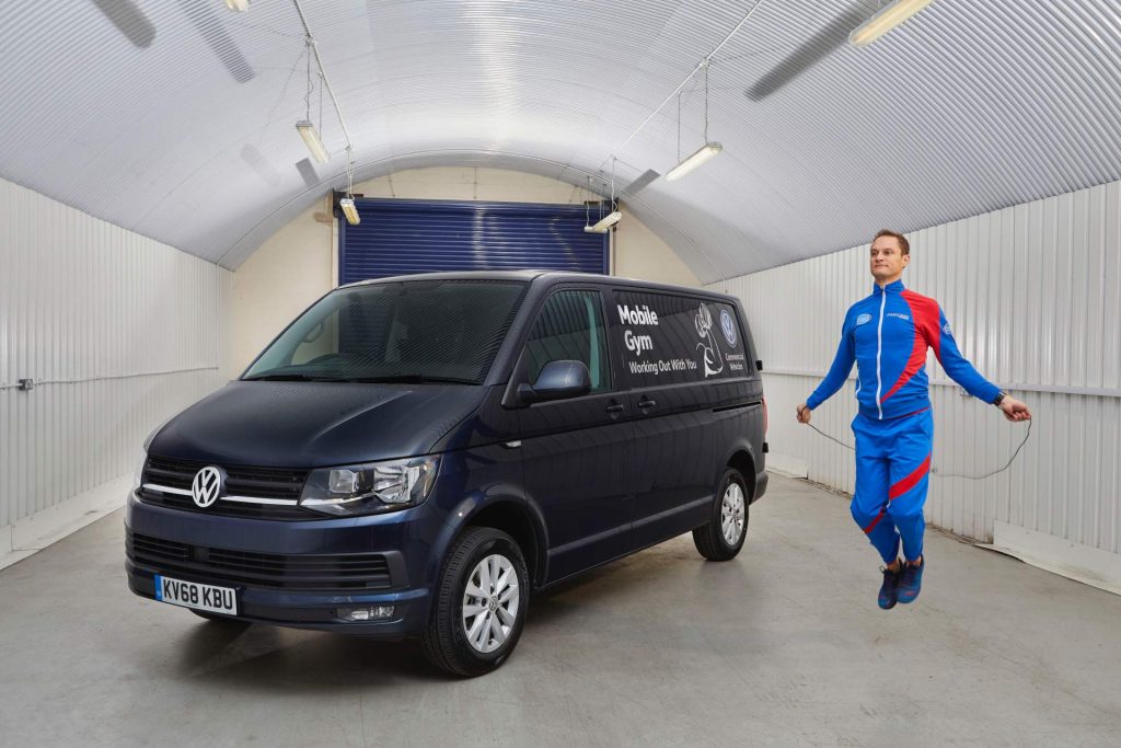 VW Turns Transporter Into A Mobile Gym And You Can Do It Too | Carscoops