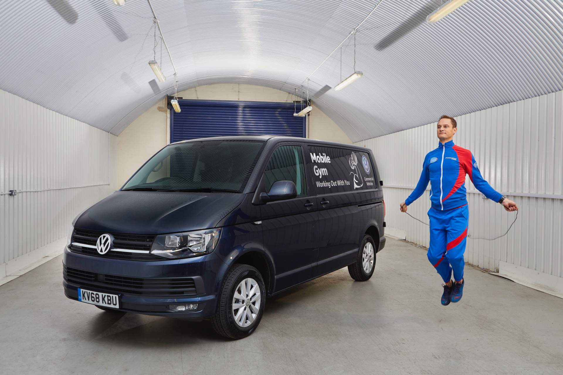 VW Turns Transporter Into A Mobile Gym And You Can Do It Too | Carscoops