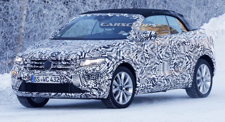 2020 VW T-Roc Convertible Is The Golf Cabriolet For The Crossover Era ...
