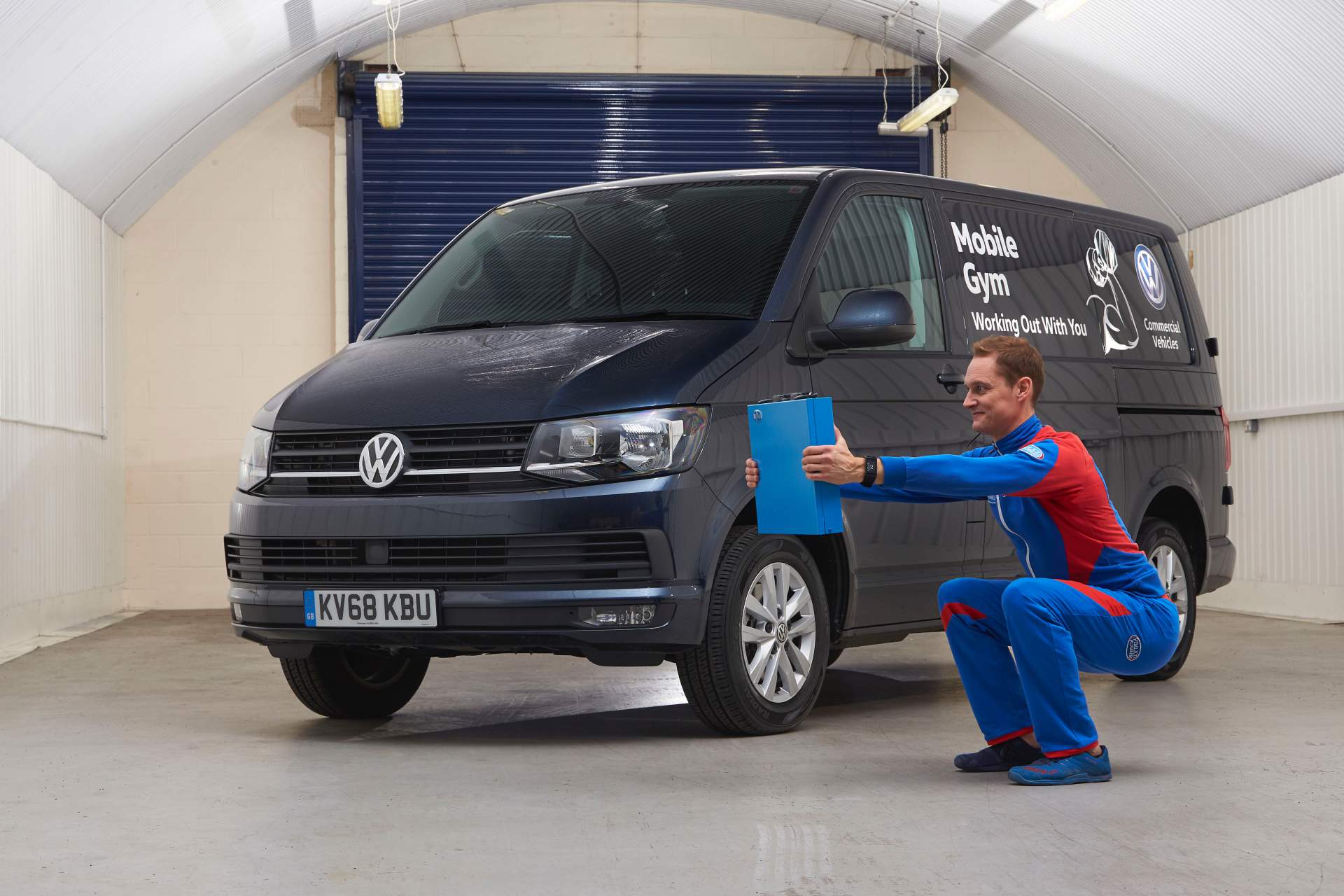 VW Turns Transporter Into A Mobile Gym And You Can Do It Too | Carscoops