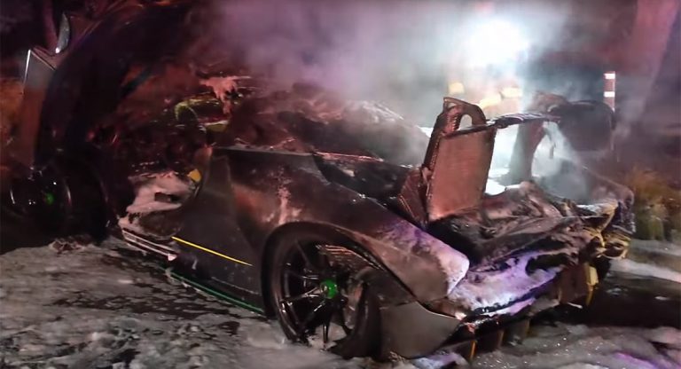 Salomondrin Shows His McLaren Senna Burning In LA | Carscoops