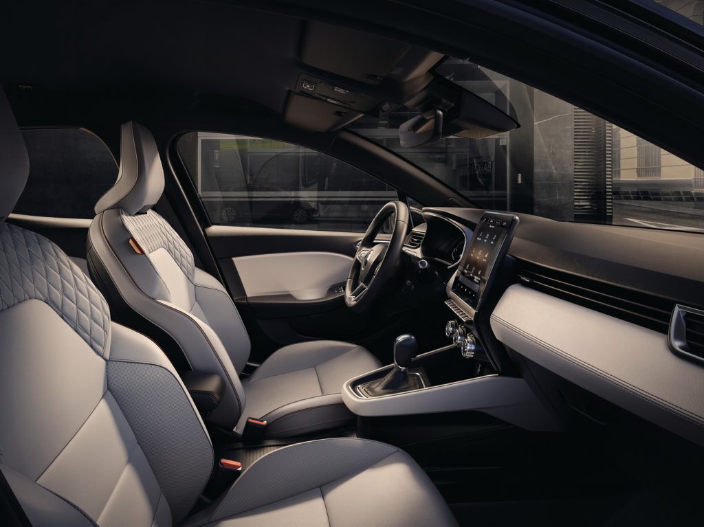 First Look Inside 2020 Renault Clio Reveals Striking Tech-Heavy ...