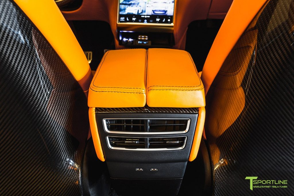 Orange And The All Black: Meet T Sportline’s Widebody Tesla Model X ...