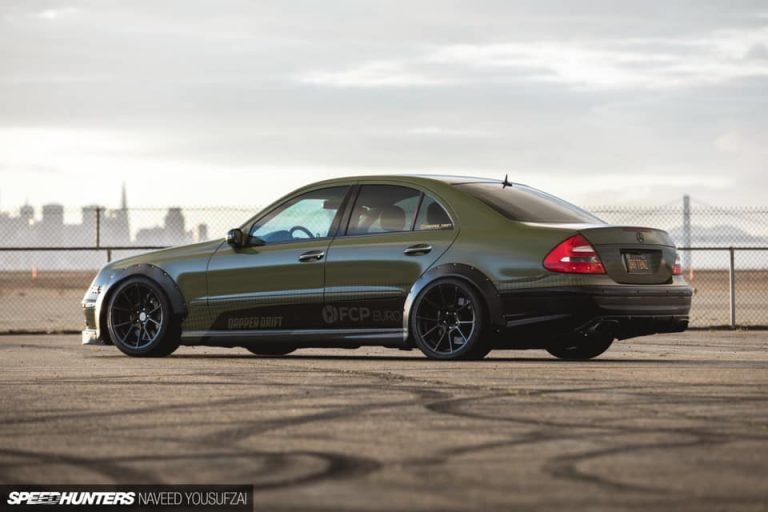 Mercedes-Benz E55 AMG Is Perhaps The Most Elegant Drift Car On The ...