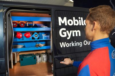 VW Turns Transporter Into A Mobile Gym And You Can Do It Too | Carscoops