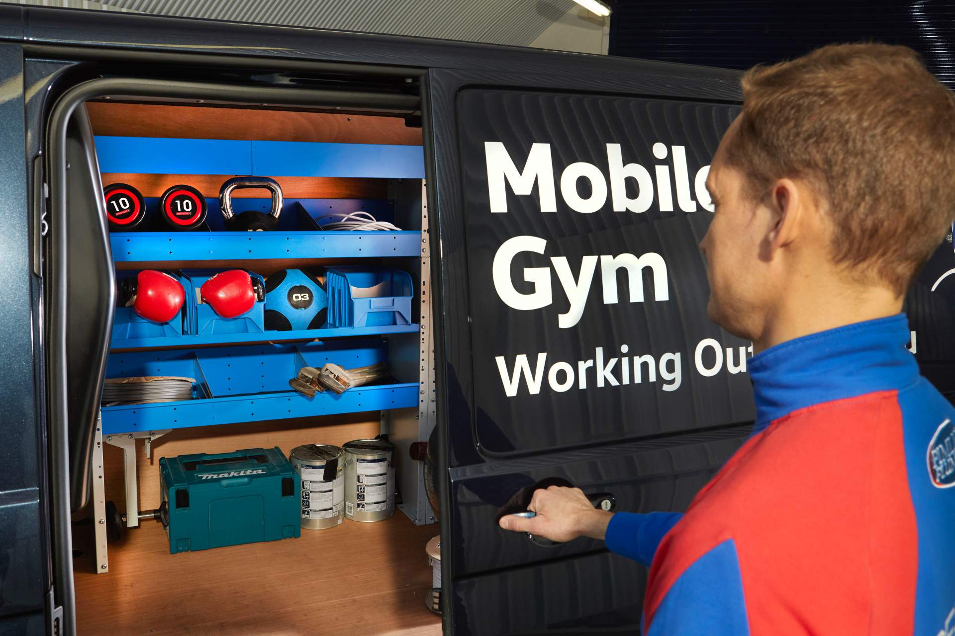 VW Turns Transporter Into A Mobile Gym And You Can Do It Too | Carscoops