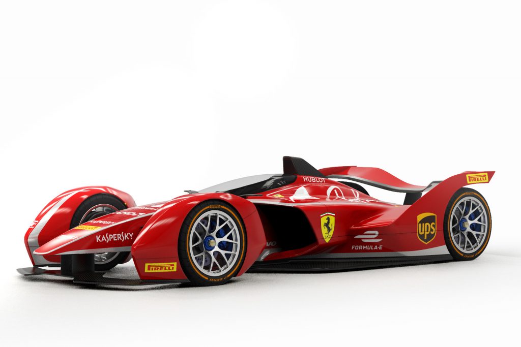 Scuderia Ferrari Formula E Render Looks Like It’s Ready To Race | Carscoops