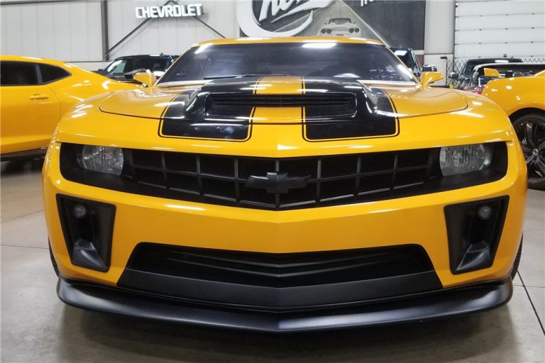 GM Auctioning Off Four Bumblebee Camaros From The Transformers ...