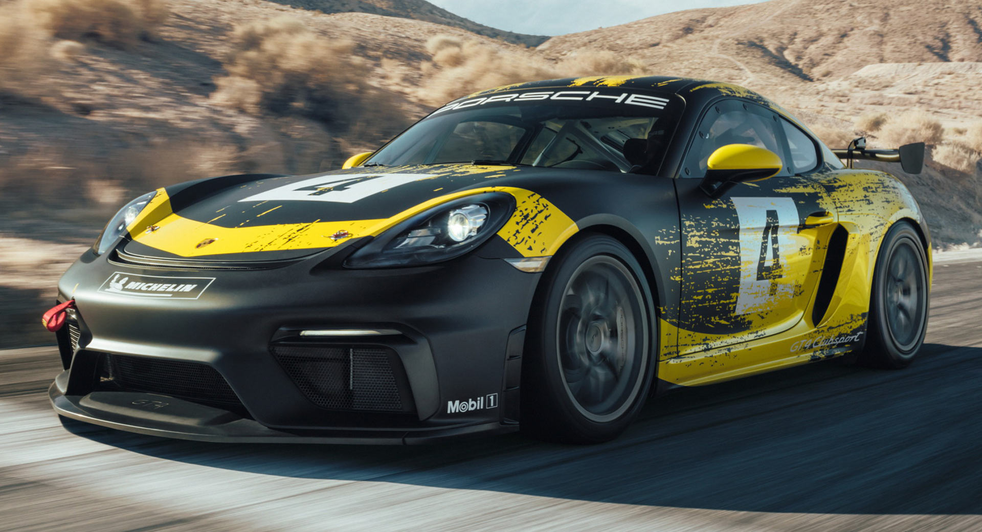 Porsche 718 Cayman GT4 Clubsport Debuts With More Power, Natural Fiber ...