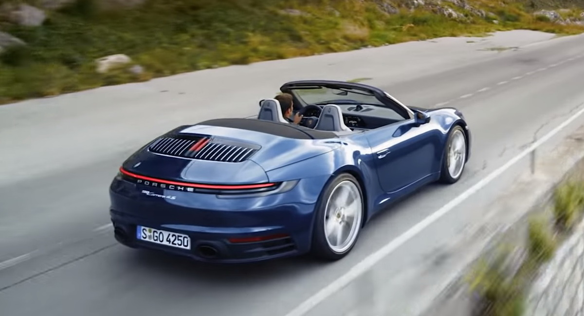 Porsche Gives Us Our First Driving Look At New 911 Cabriolet | Carscoops