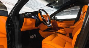 Orange And The All Black: Meet T Sportline's Widebody Tesla Model X ...