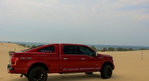 Ford F-150 With Mustang Mach 1-Inspired Fastback Bed Cap Just Looks ...