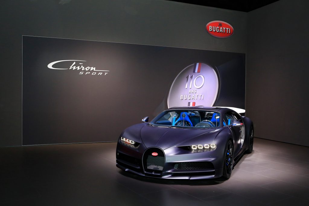 Bugatti Reveals New Chiron Sport ‘110 Ans’ Edition For Its 110th ...