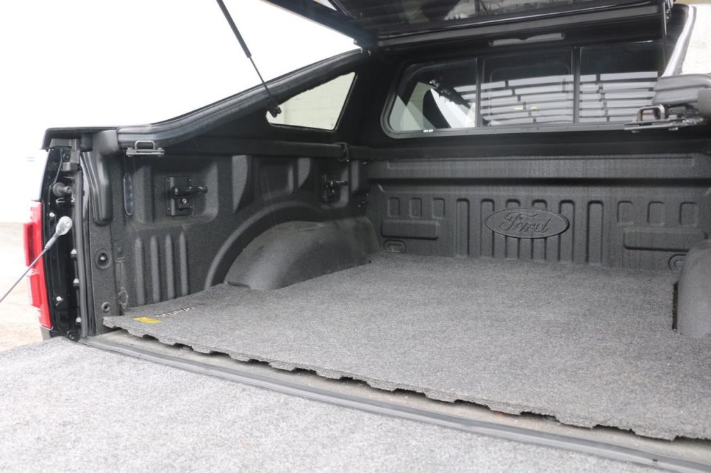 Ford F-150 With Mustang Mach 1-Inspired Fastback Bed Cap Just Looks ...