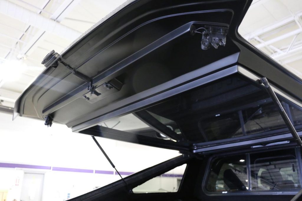 Ford F-150 With Mustang Mach 1-Inspired Fastback Bed Cap Just Looks ...