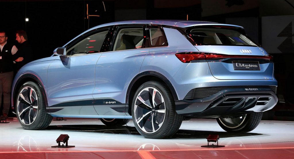 Audi Q4 e-Tron Concept Previews Upcoming All-Electric Compact SUV ...