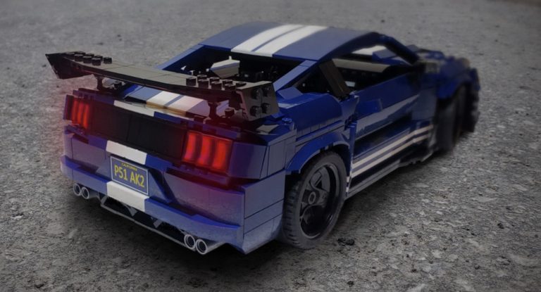 Lego Enthusiast Builds A 2020 Mustang Shelby GT500 Scale Model | Carscoops