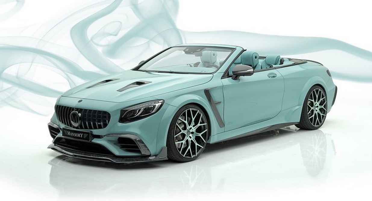 Mansory’s Mercedes-AMG S63 Cabriolet Is One Minty Tuned Car | Carscoops