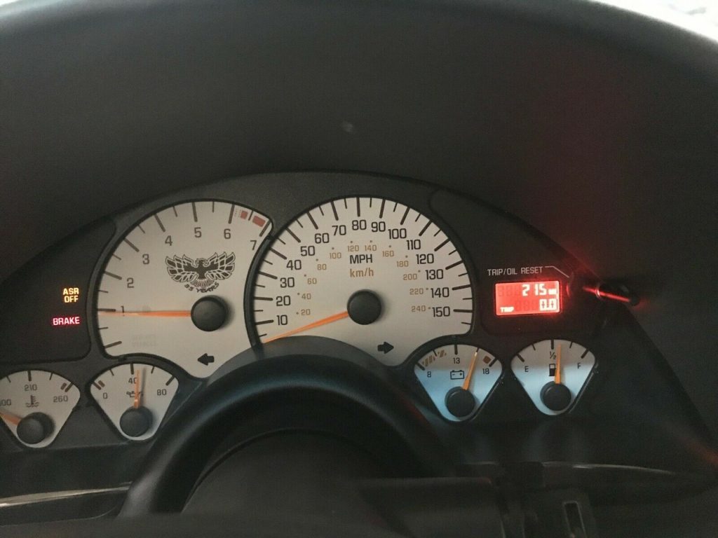 This 2002 Pontiac Firebird Trans Am Has Been Driven Just 215 Miles ...