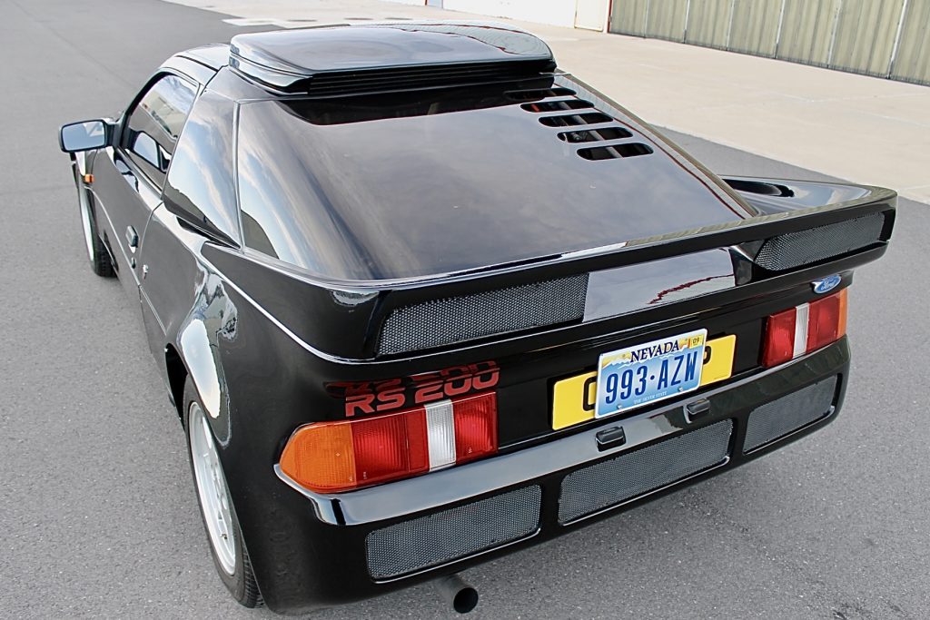 Low-Mileage, 350 HP Ford RS200 Is A True Street-Legal Rally Car | Carscoops