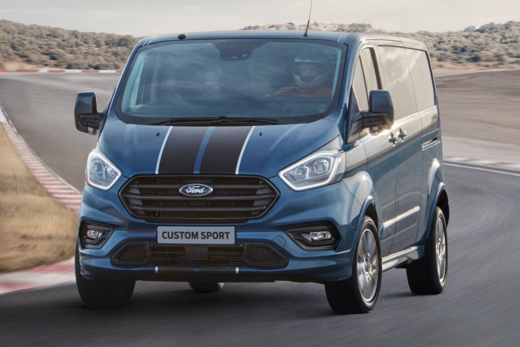 Ford Transit Custom Sport Gains 185PS 2.0L Diesel For Faster Deliveries ...