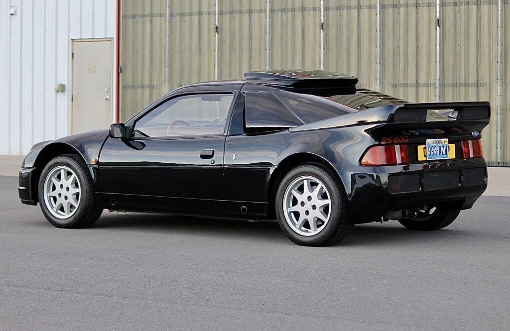 Low-Mileage, 350 HP Ford RS200 Is A True Street-Legal Rally Car | Carscoops