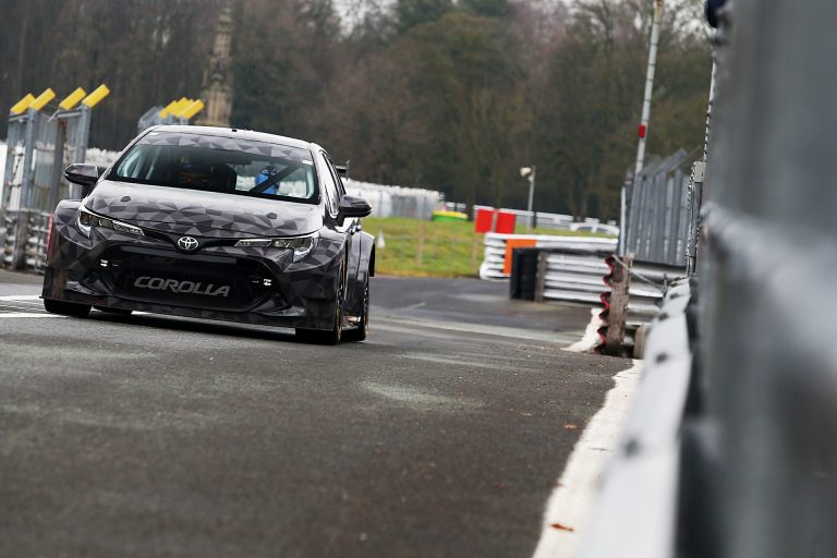 New Toyota Corolla Touring Race Car Makes Track Debut | Carscoops