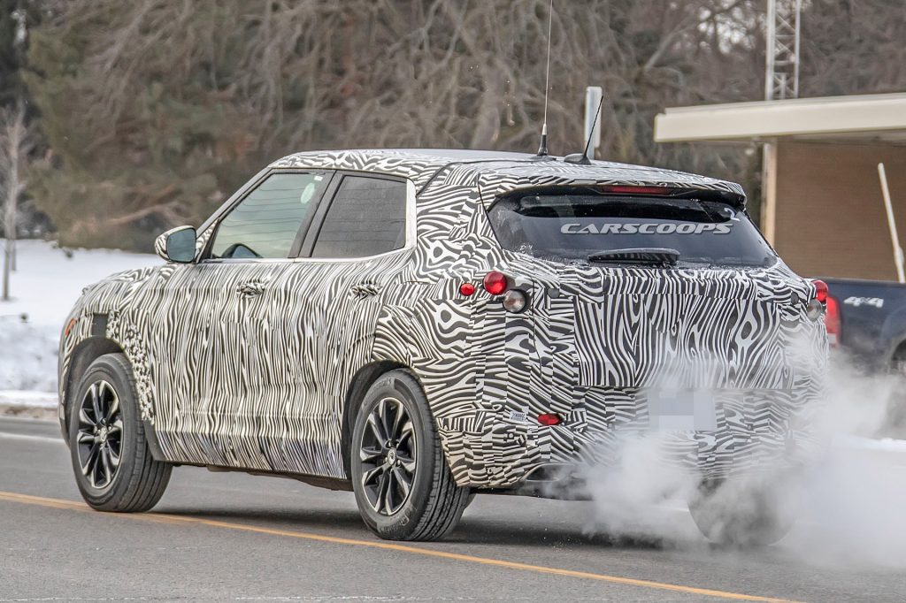 2020 Chevrolet Trax Looks Blazer-esque Even In Full Camouflage | Carscoops