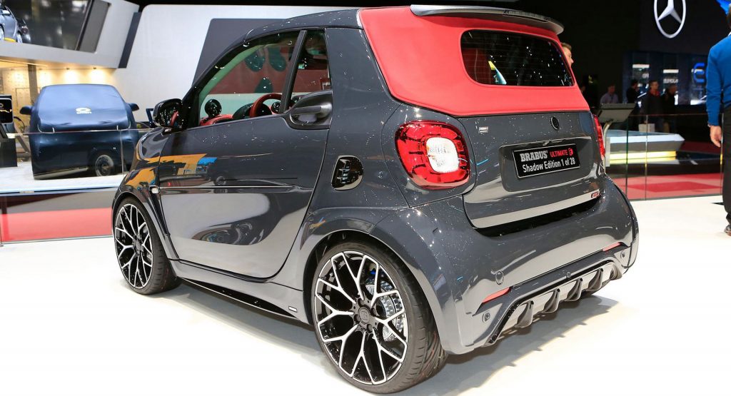 Brabus Ultimate E Shadow Edition Is One Expensive Smart Car | Carscoops