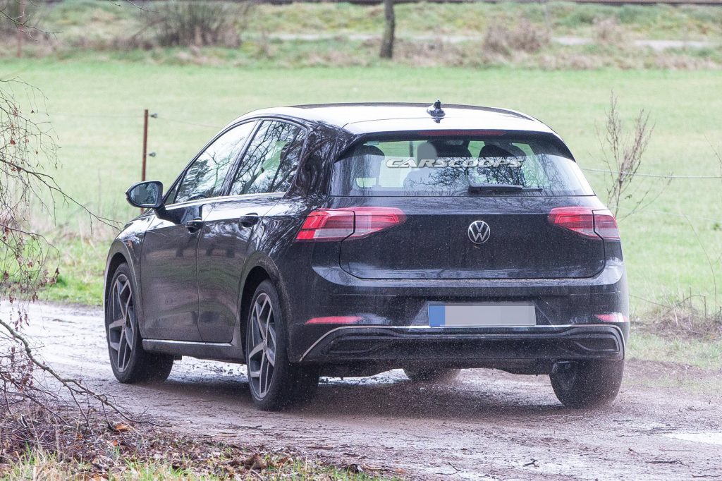 2020 Volkswagen Golf Mk8 Photographed Virtually Undisguised From All ...