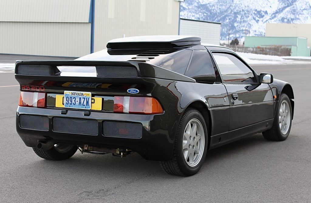 Low-Mileage, 350 HP Ford RS200 Is A True Street-Legal Rally Car | Carscoops