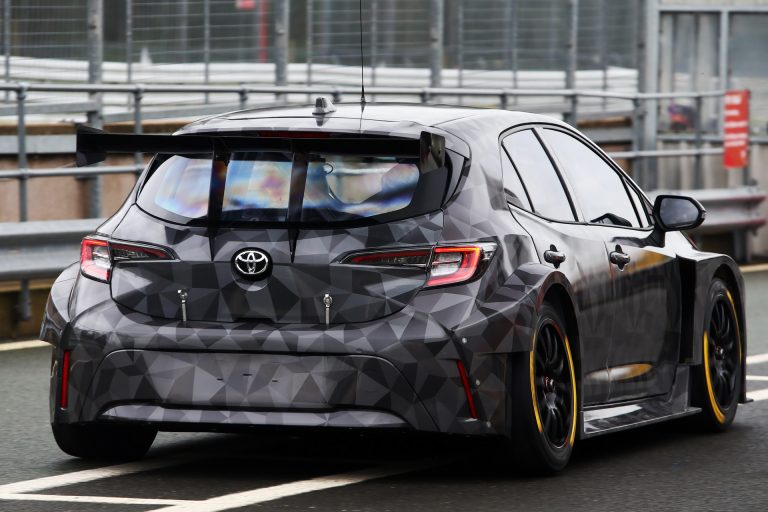 New Toyota Corolla Touring Race Car Makes Track Debut | Carscoops