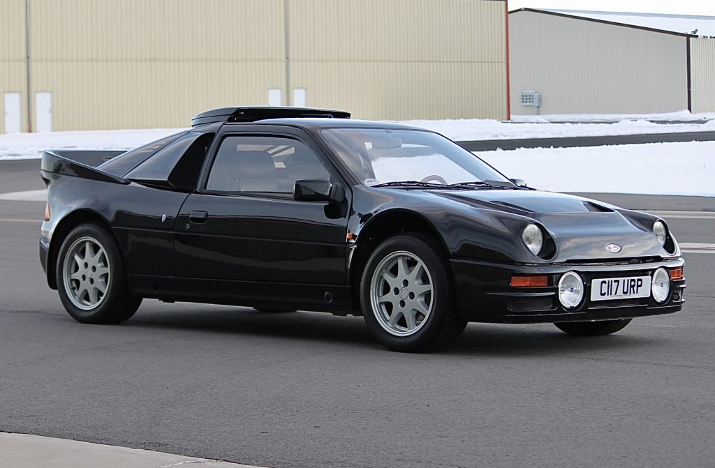 Low-Mileage, 350 HP Ford RS200 Is A True Street-Legal Rally Car | Carscoops