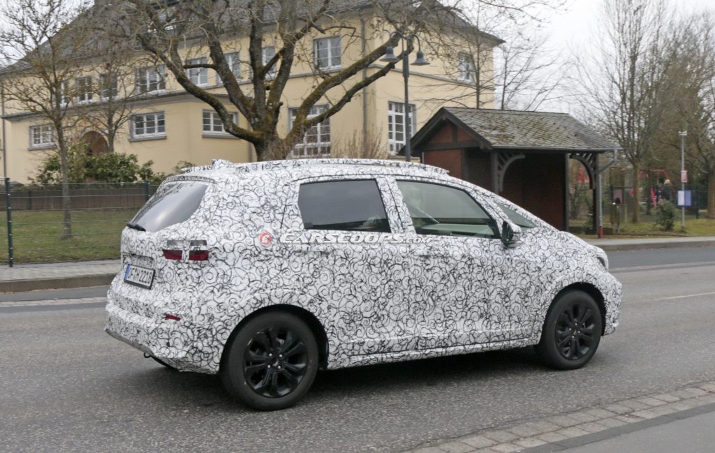 2020 Honda Fit / Jazz Spied In Standard And Crossover Trims, Shows Off ...