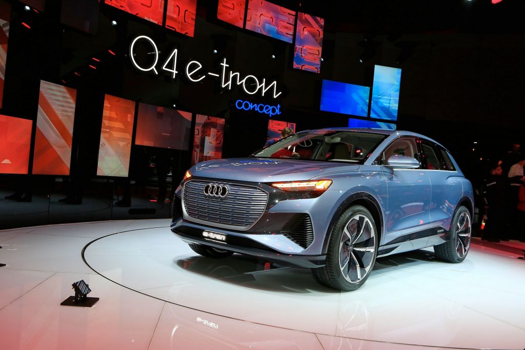 Audi Q4 e-Tron Concept Previews Upcoming All-Electric Compact SUV ...