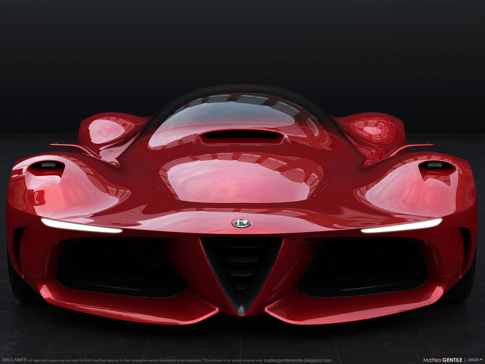 Can You Imagine A Future Alfa Romeo Supercar Looking Like This? | Carscoops