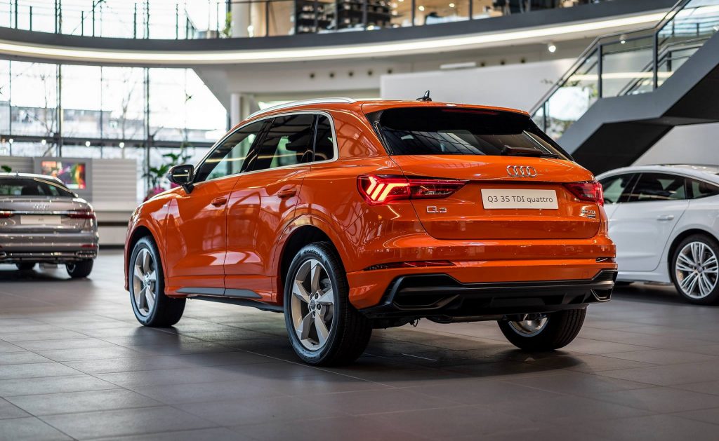 Pulse Orange Audi Q3 Sports A Colorful Alcantara Interior | Carscoops