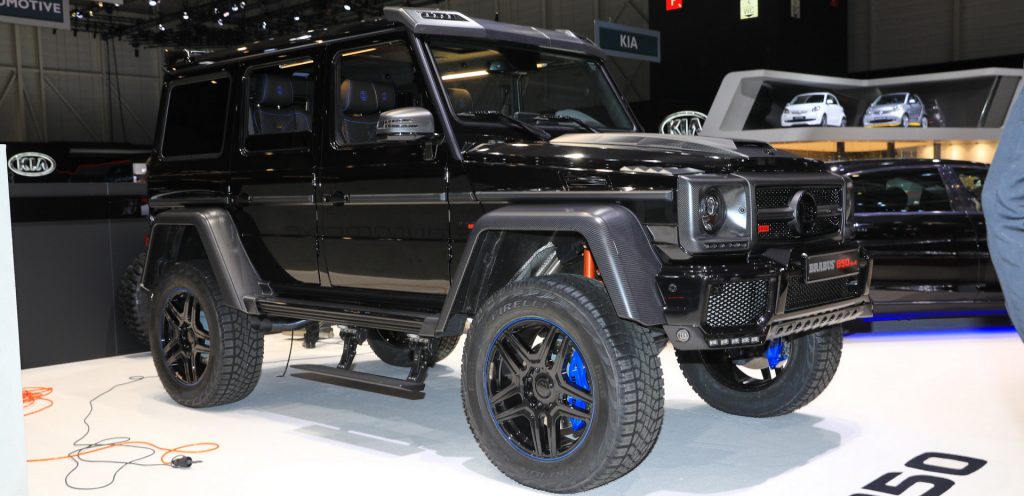 Brabus’ Newest Mercedes Stars Descend Upon The Swiss Alps | Carscoops