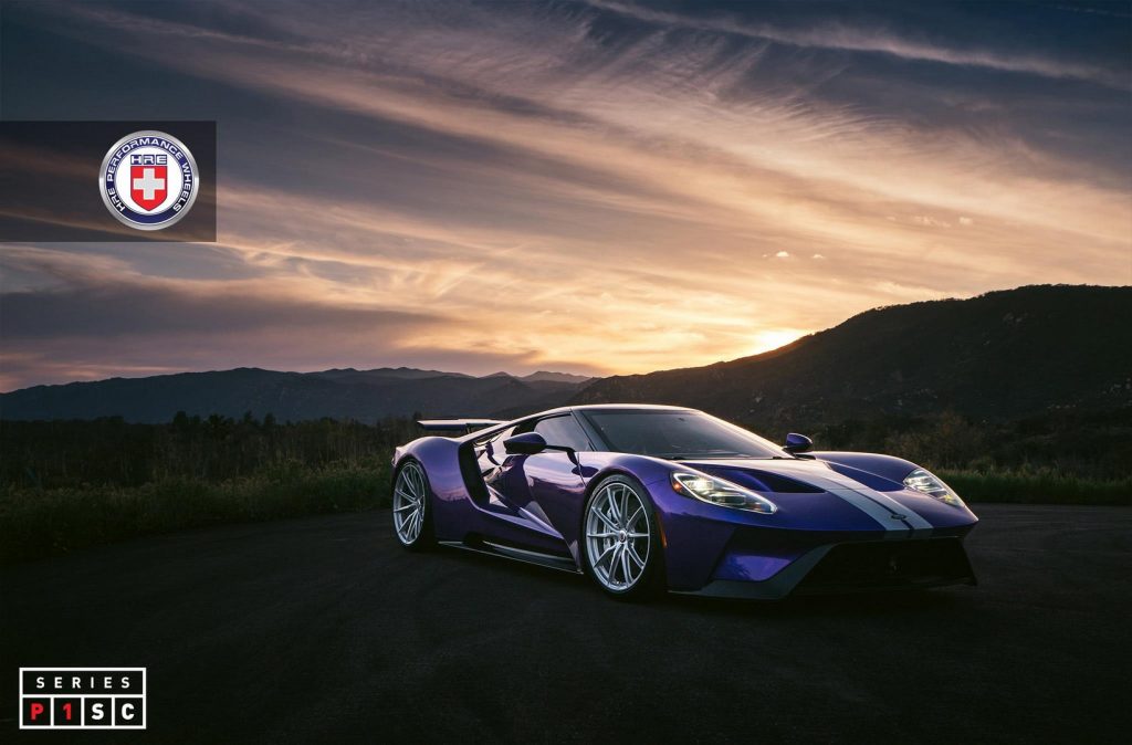 Purple Ford GT On Huge Wheels Doesn’t Really Work, Wouldn’t You Say ...