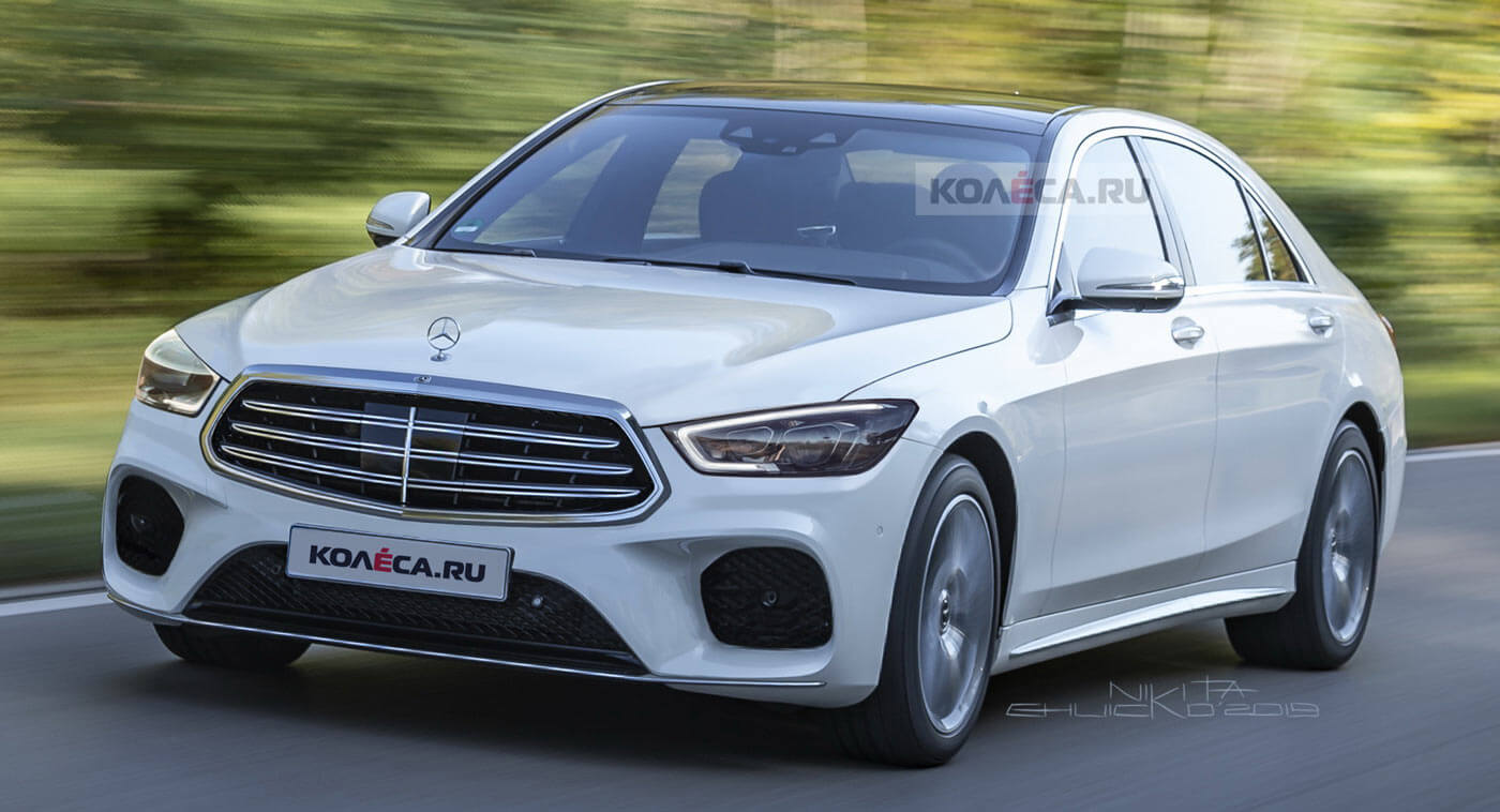 Think These 2020 Mercedes S-Class Renderings Look Accurate? | Carscoops