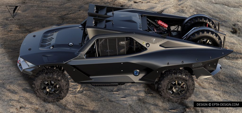 Part Batmobile, Part Off-Road Monster: Meet The Desert Storm Trophy ...