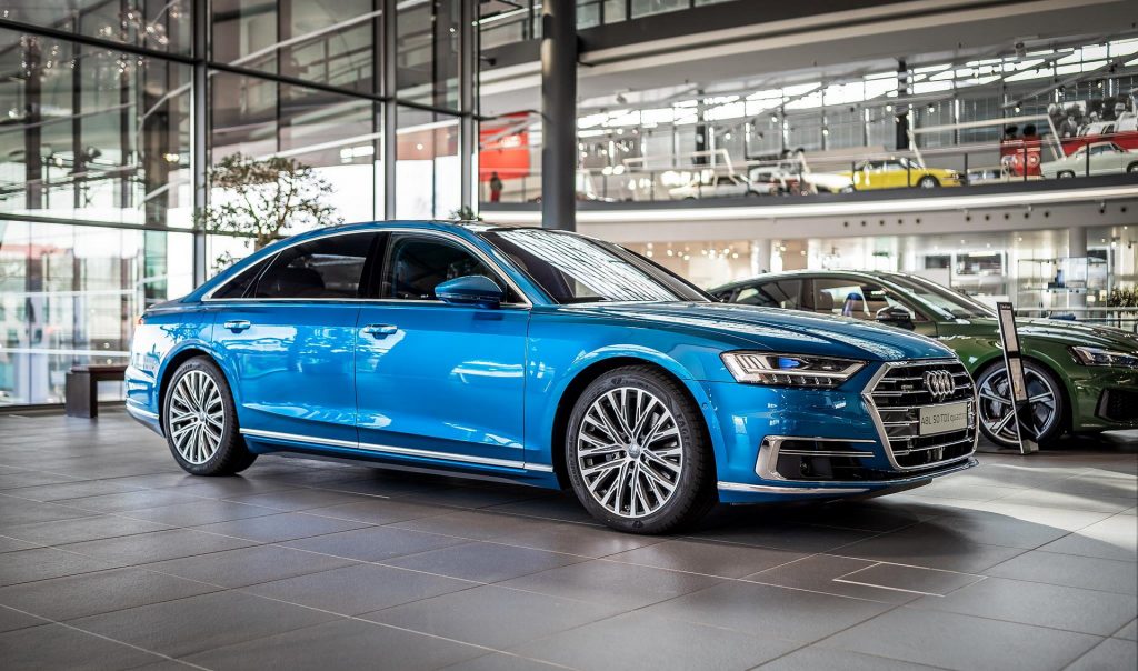 For €3,100, You Can Get Your New A8 With Audi Exclusive’s Ara Blue ...