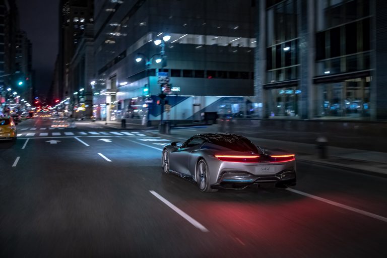 Pininfarina Battista Electric Hypercar Hits NY Streets, American ...