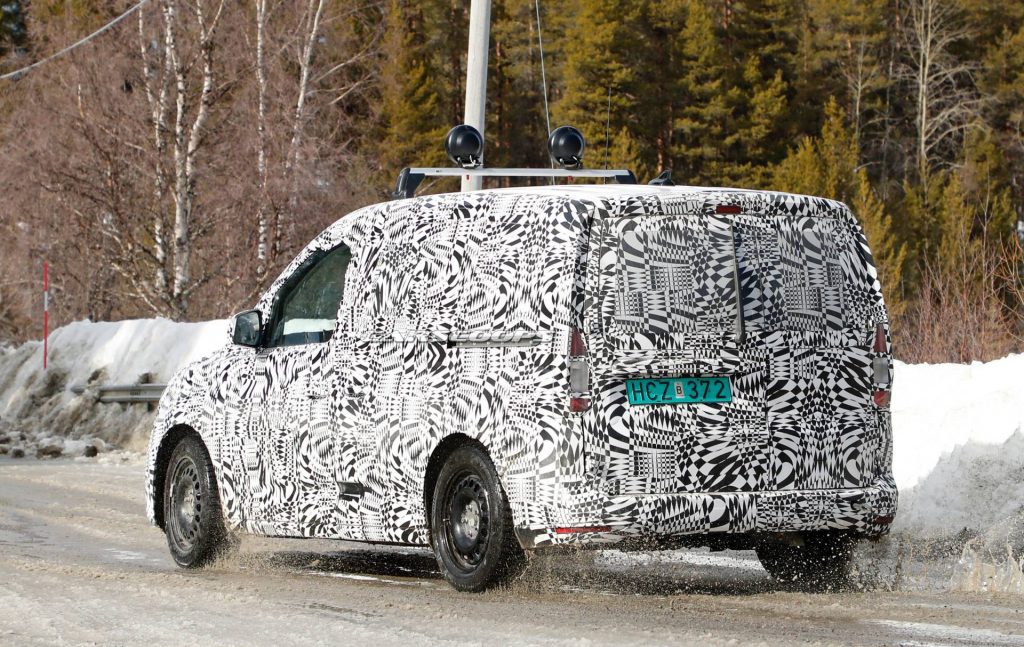 All-New 2021 VW Caddy Compact Van Spotted For The First Time | Carscoops