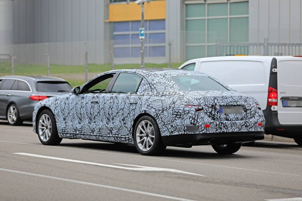 2020 Mercedes S-Class Spied Again, Offers First Look At New Grille ...