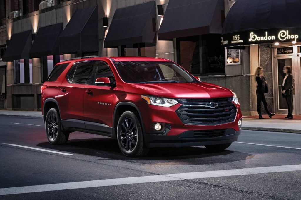 2019 Chevrolet Traverse Ditches 2.0L Turbo-Four, V6 Now Only Engine ...